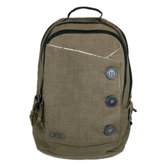 OGIO | Bags | Ogio Backpack Brown Soho Melrose Laptop Bag Polka Dot ...